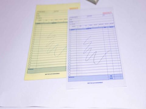 Carbonless paper high quality