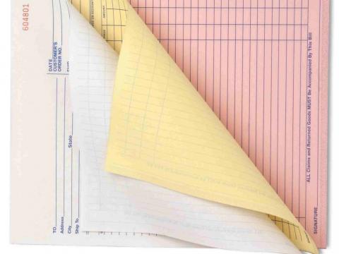 Carbonless paper high quality