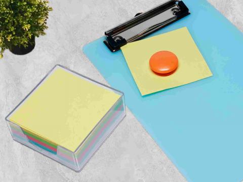 Assorted Color Memo Cube (Pastels/Bold Hues)